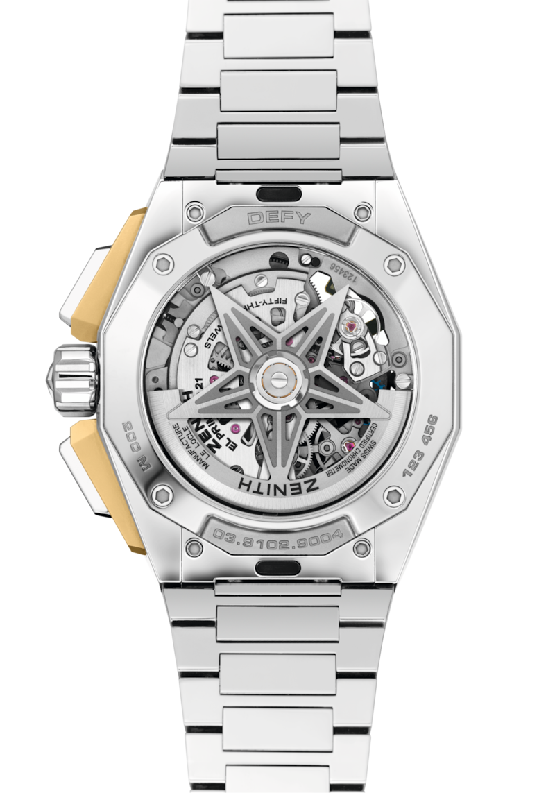 ZENITH DEFY EXTREME LAPIS LAZULI - 45.00mm, 18-ct microblasted yellow ...