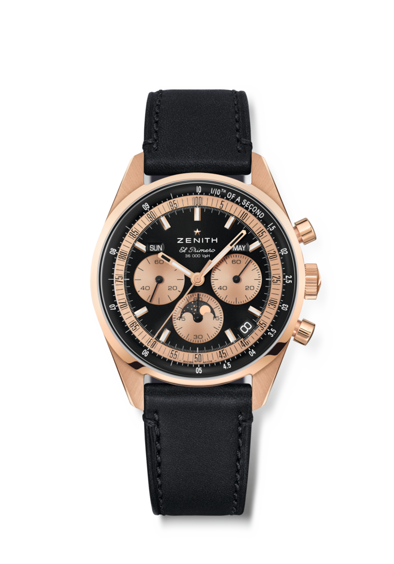 ZENITH CHRONOMASTER ORIGINAL - 38.00mm, 18-ct Rose gold