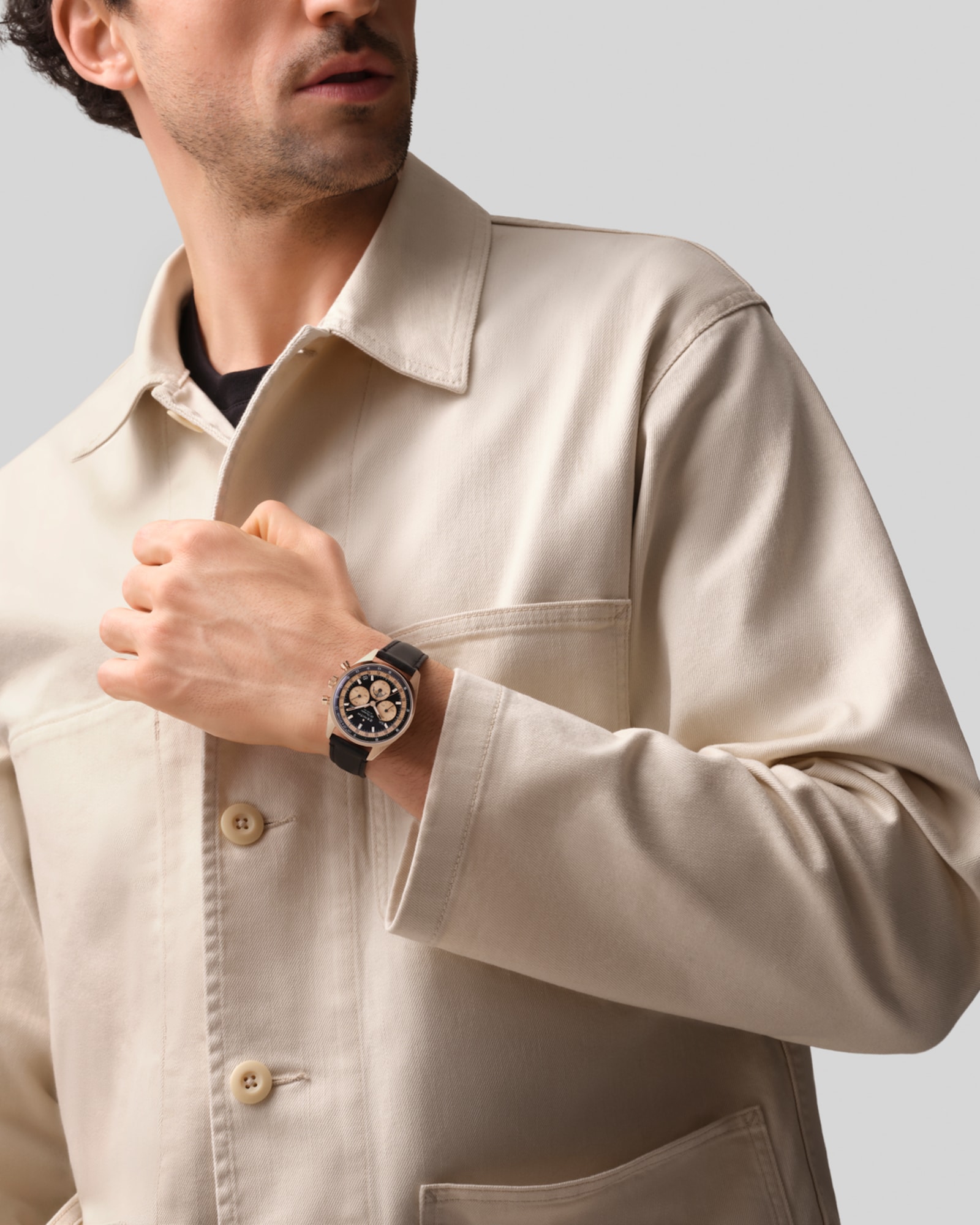 ZENITH CHRONOMASTER ORIGINAL - 38.00mm, 18-ct Rose gold