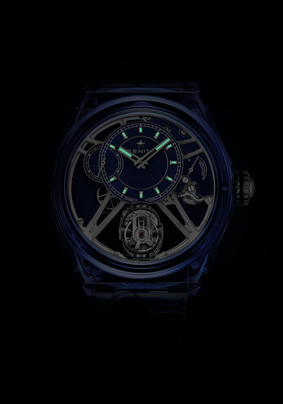 ZENITH DEFY ZERO G - 46.00mm, Sapphire