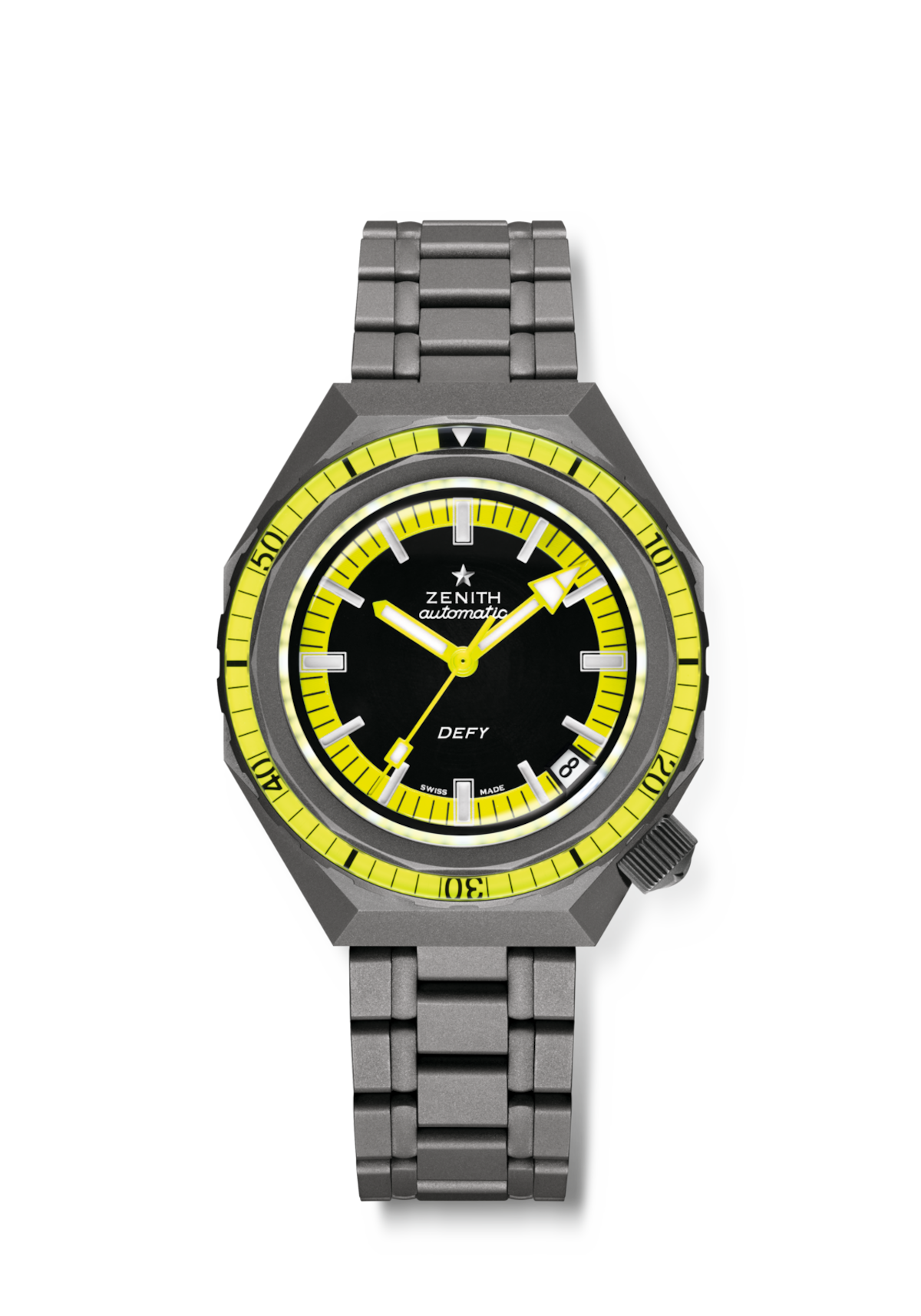 ZENITH DEFY REVIVAL - 37.00mm, Microblasted titanium