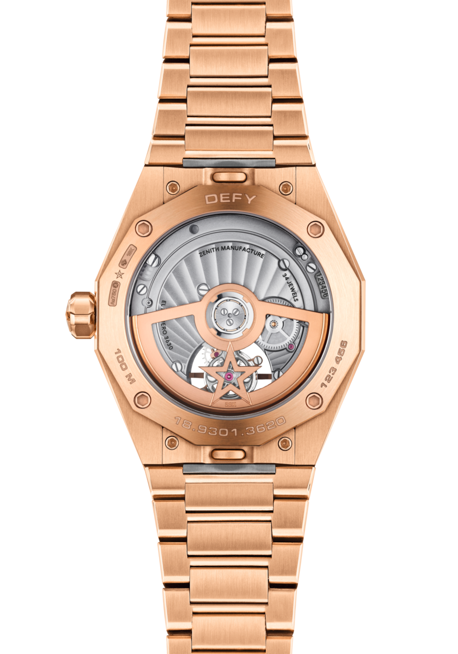 ZENITH DEFY SKYLINE TOURBILLON - 41.00mm, 18-ct Rose gold