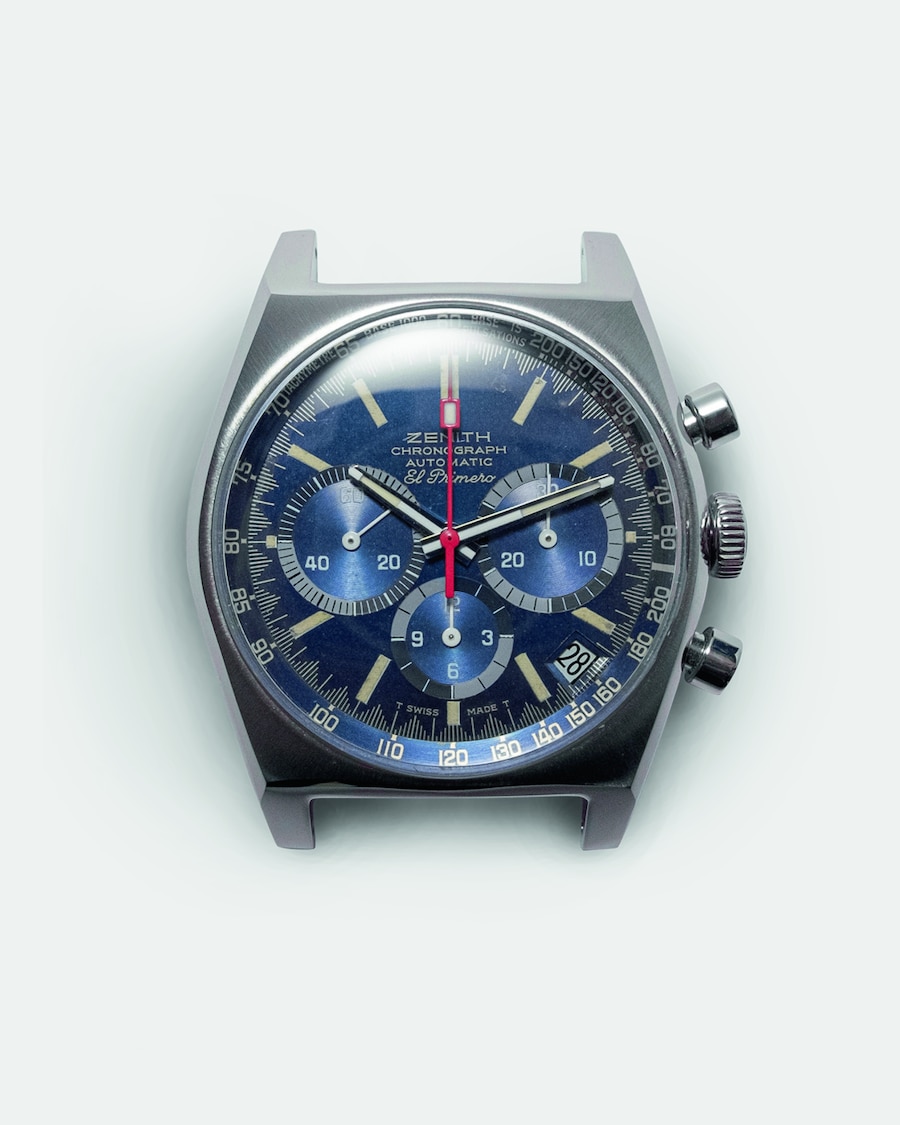 ZENITH A3818 - 37.00mm, Stainless steel