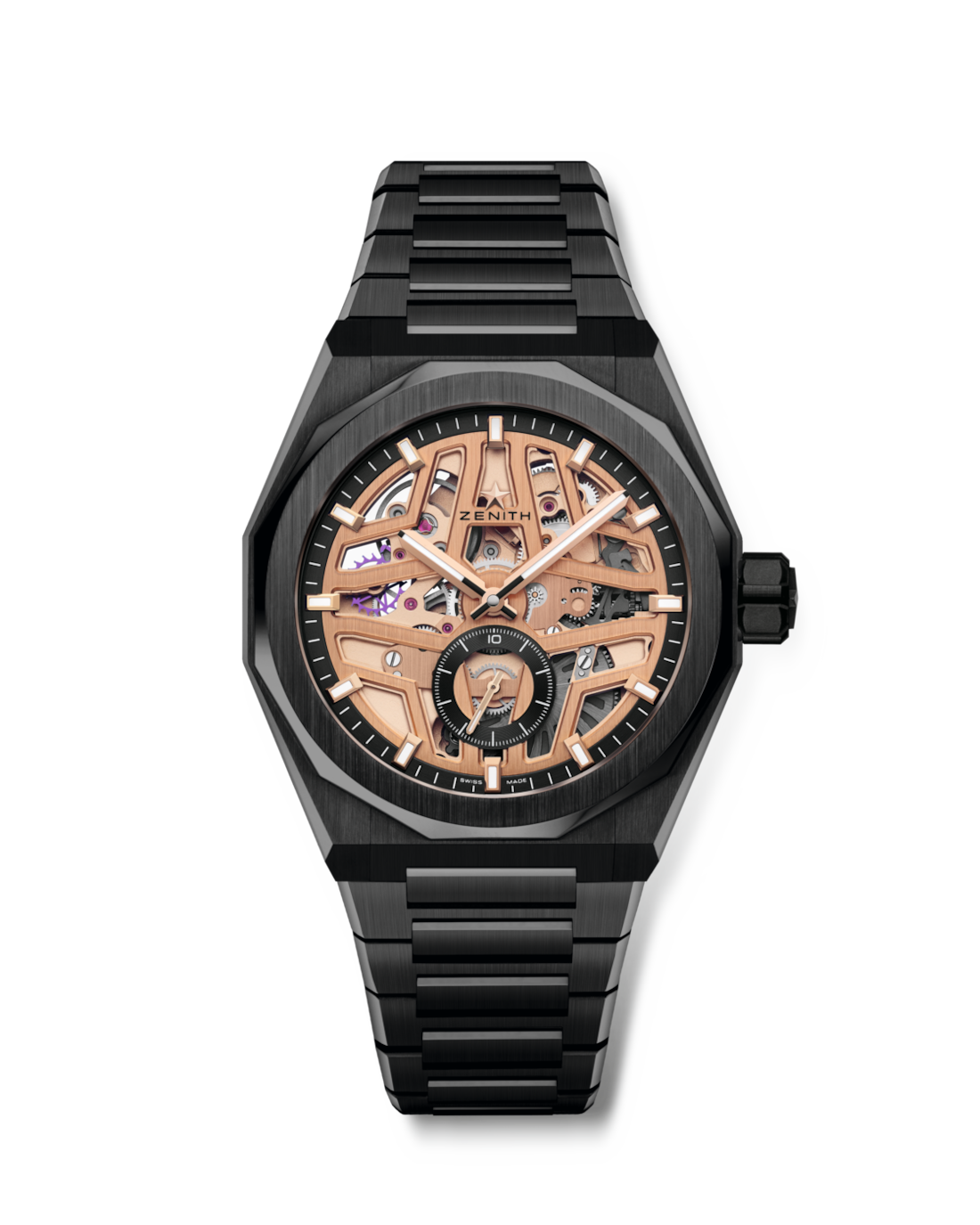 ZENITH DEFY SKYLINE SKELETON - 41.00mm, Black ceramic