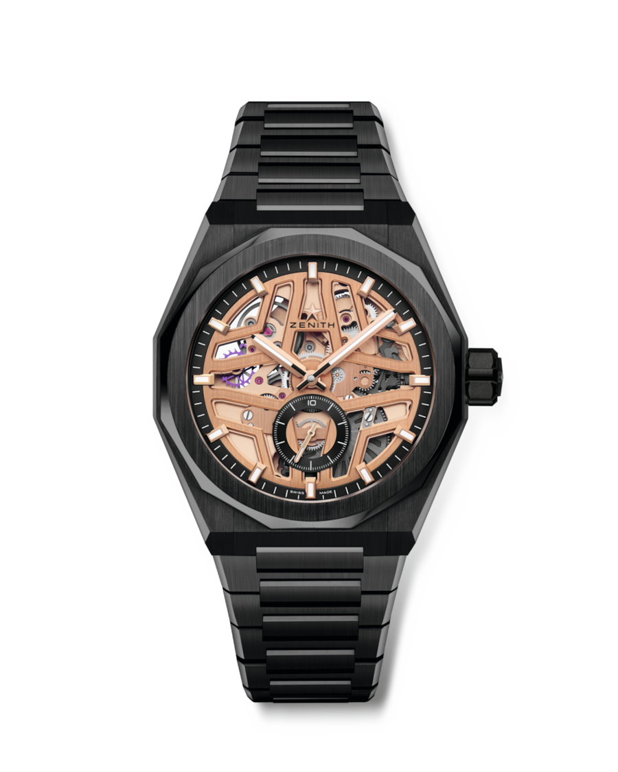 ZENITH DEFY SKYLINE SKELETON - 41.00mm, Black ceramic