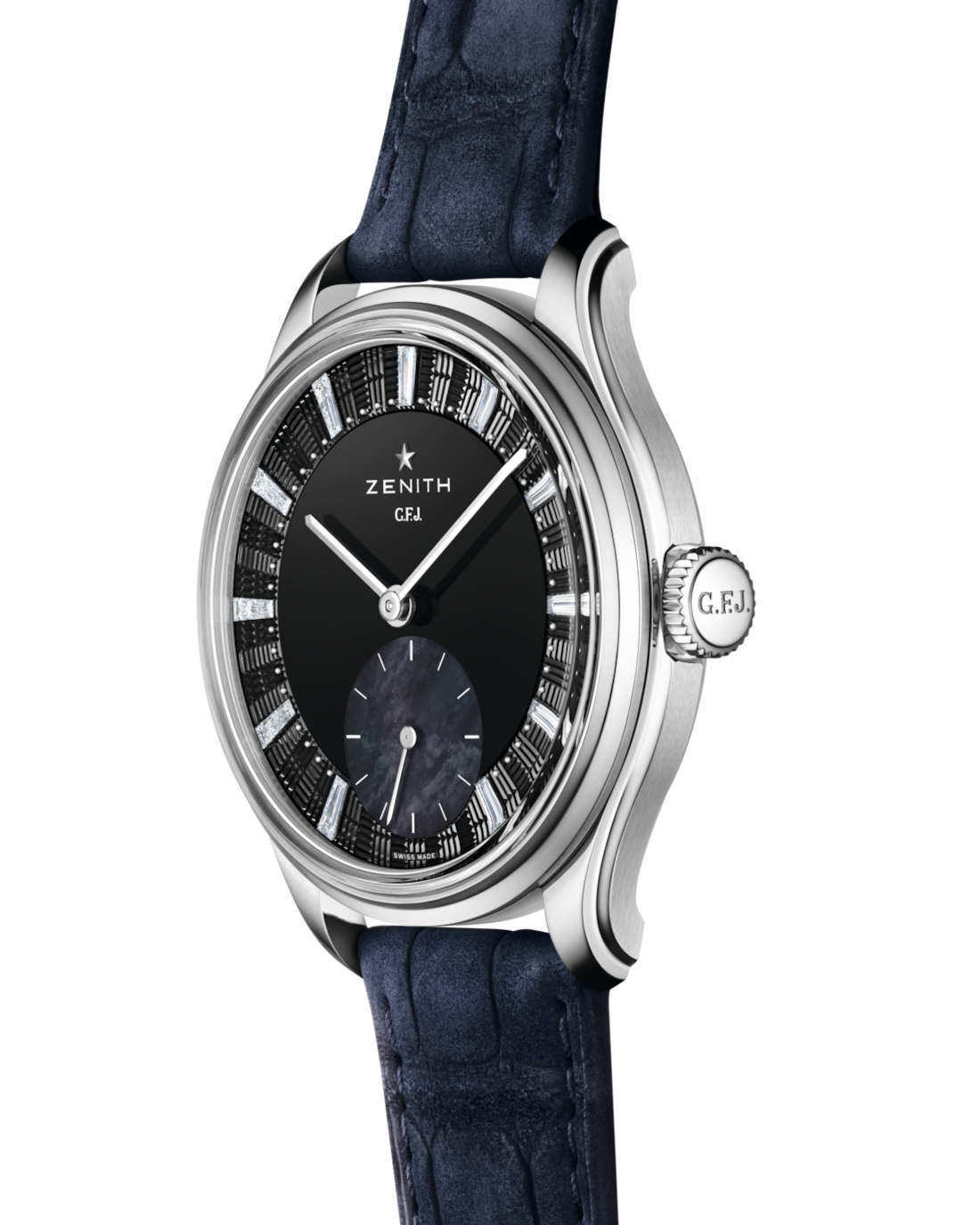 ZENITH G.F.J. CALIBRE 135 - 39.00mm, Tantalum