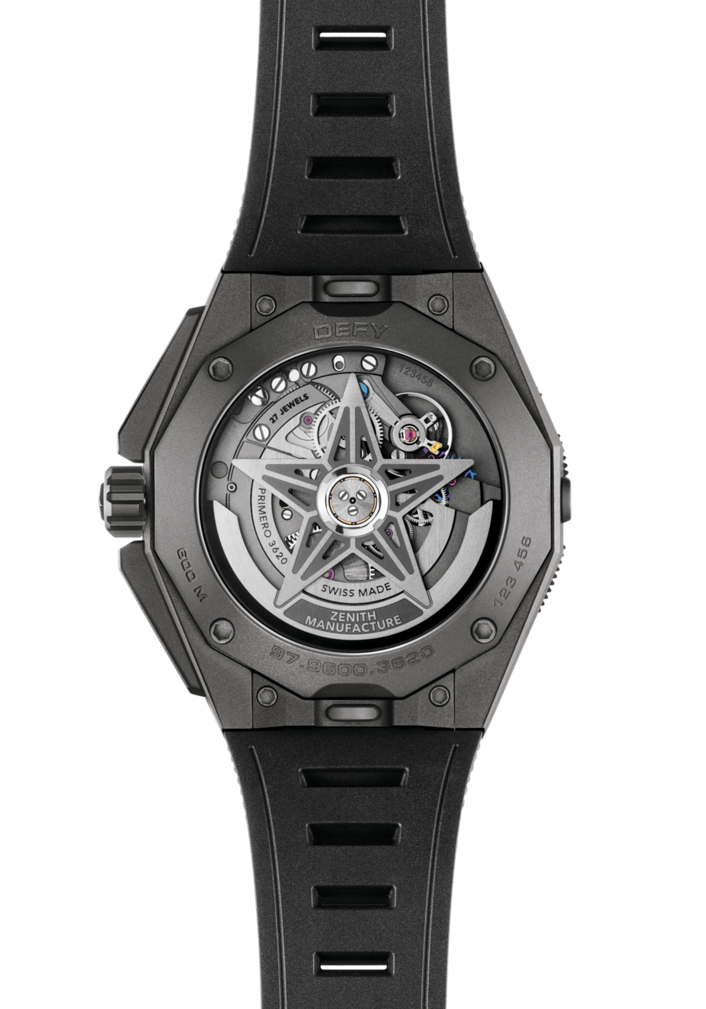 ZENITH DEFY EXTREME DIVER - 42.50mm, Microblasted titanium