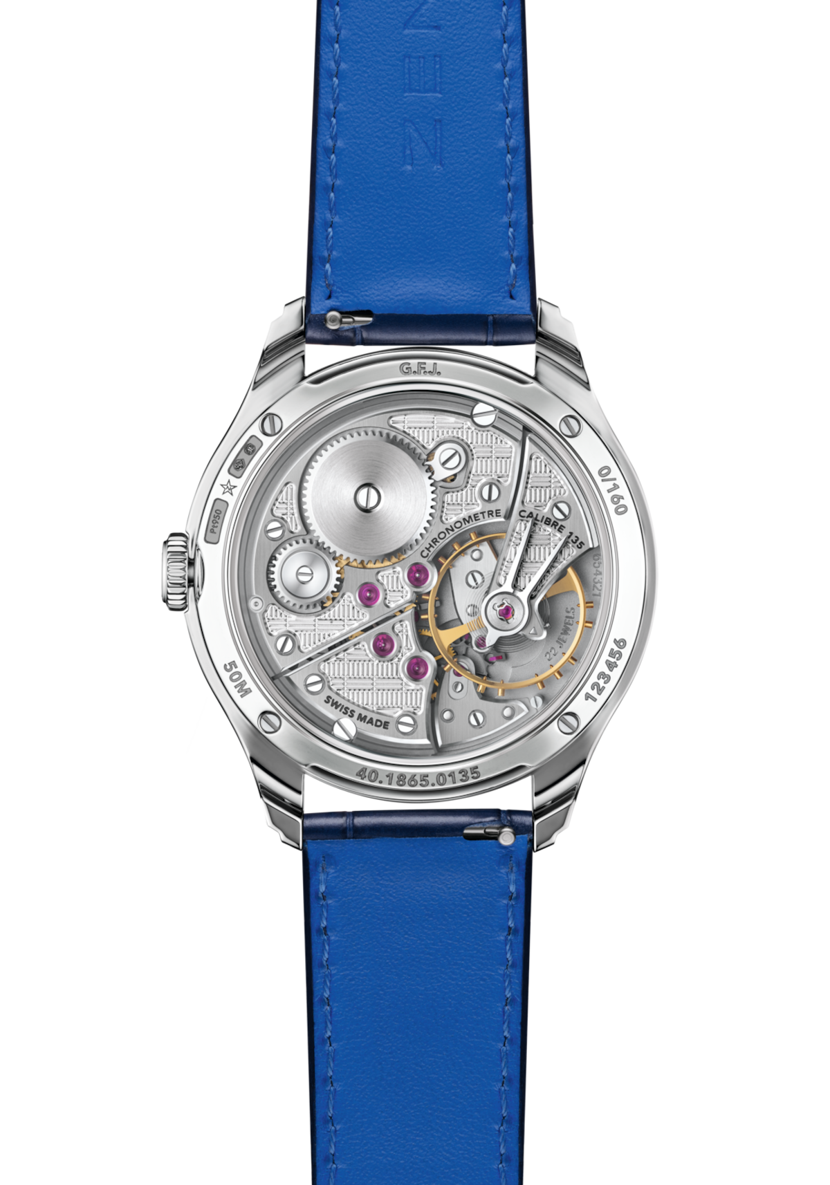 ZENITH G.F.J. CALIBRE 135 - 39.00mm, Platinum 950