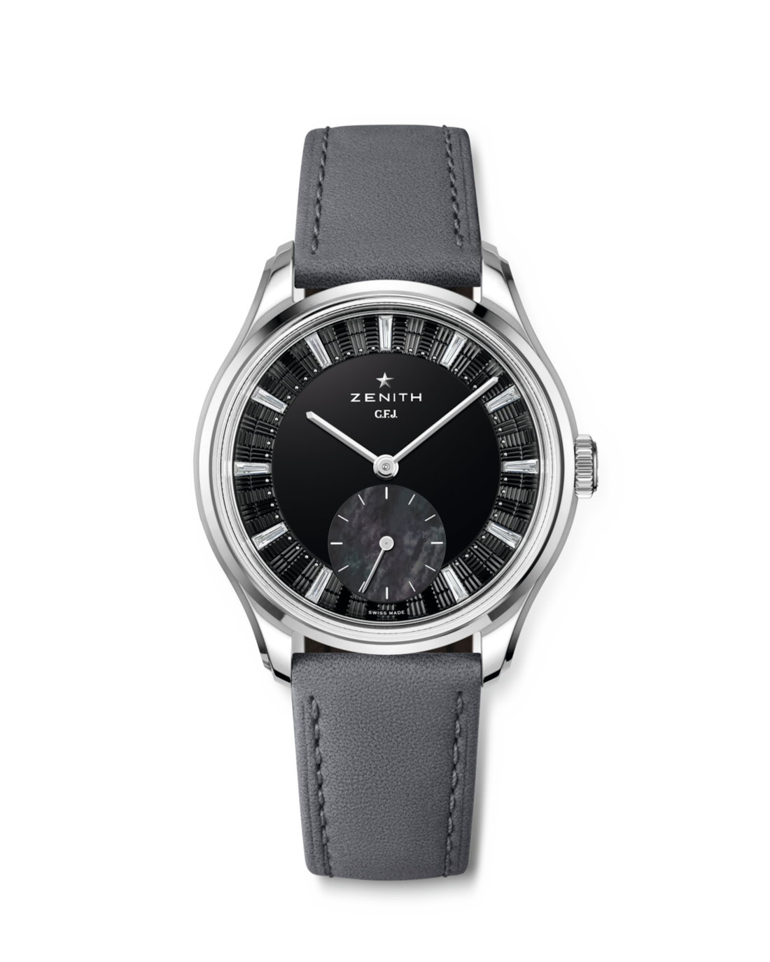 ZENITH G.F.J. CALIBRE 135 - 39.00mm, Tantalum