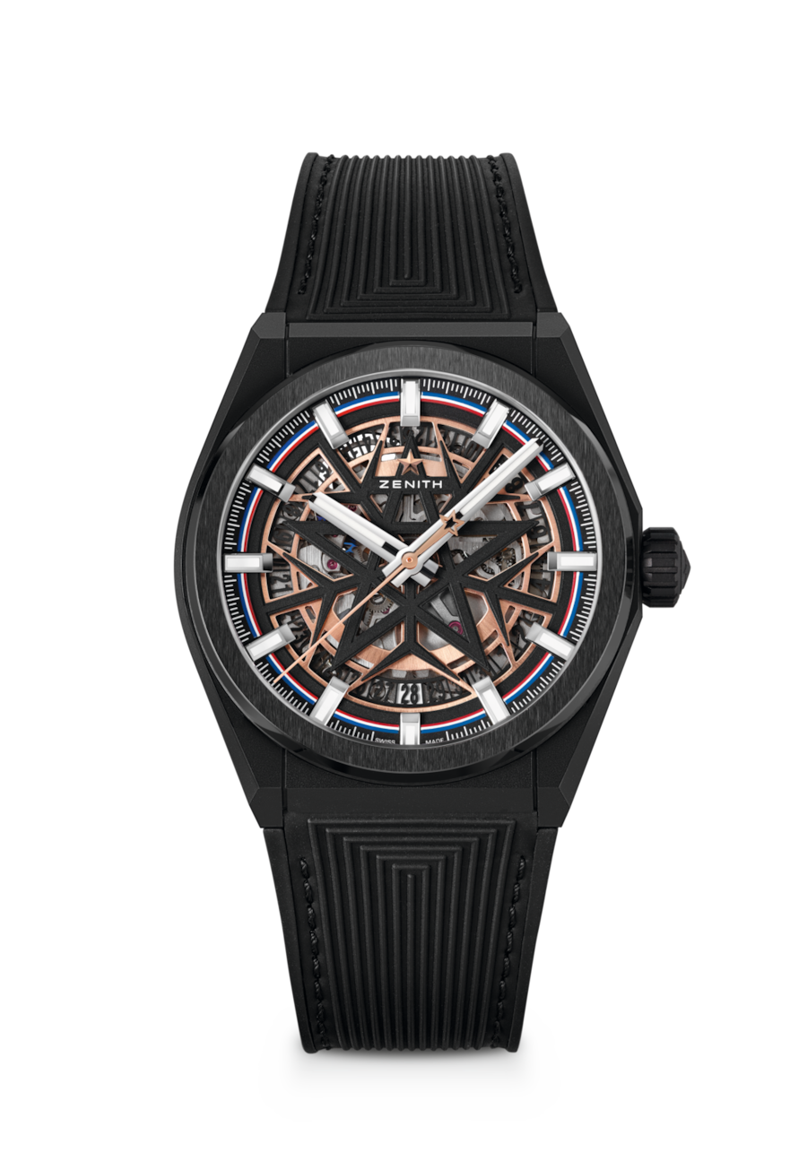ZENITH DEFY CLASSIC SKELETON FUSALP - 41.00mm, Black ceramic