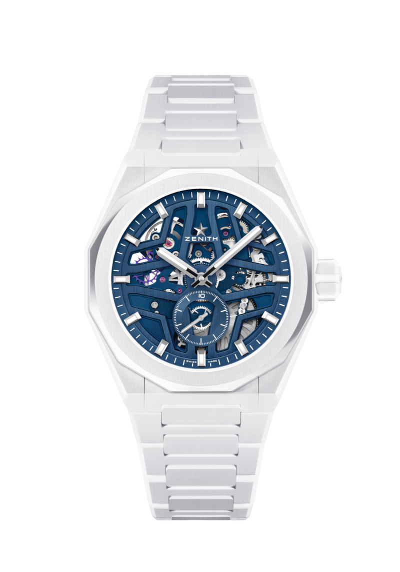 ZENITH DEFY SKYLINE SKELETON WHITE CERAMIC - 41.00mm, White Ceramic