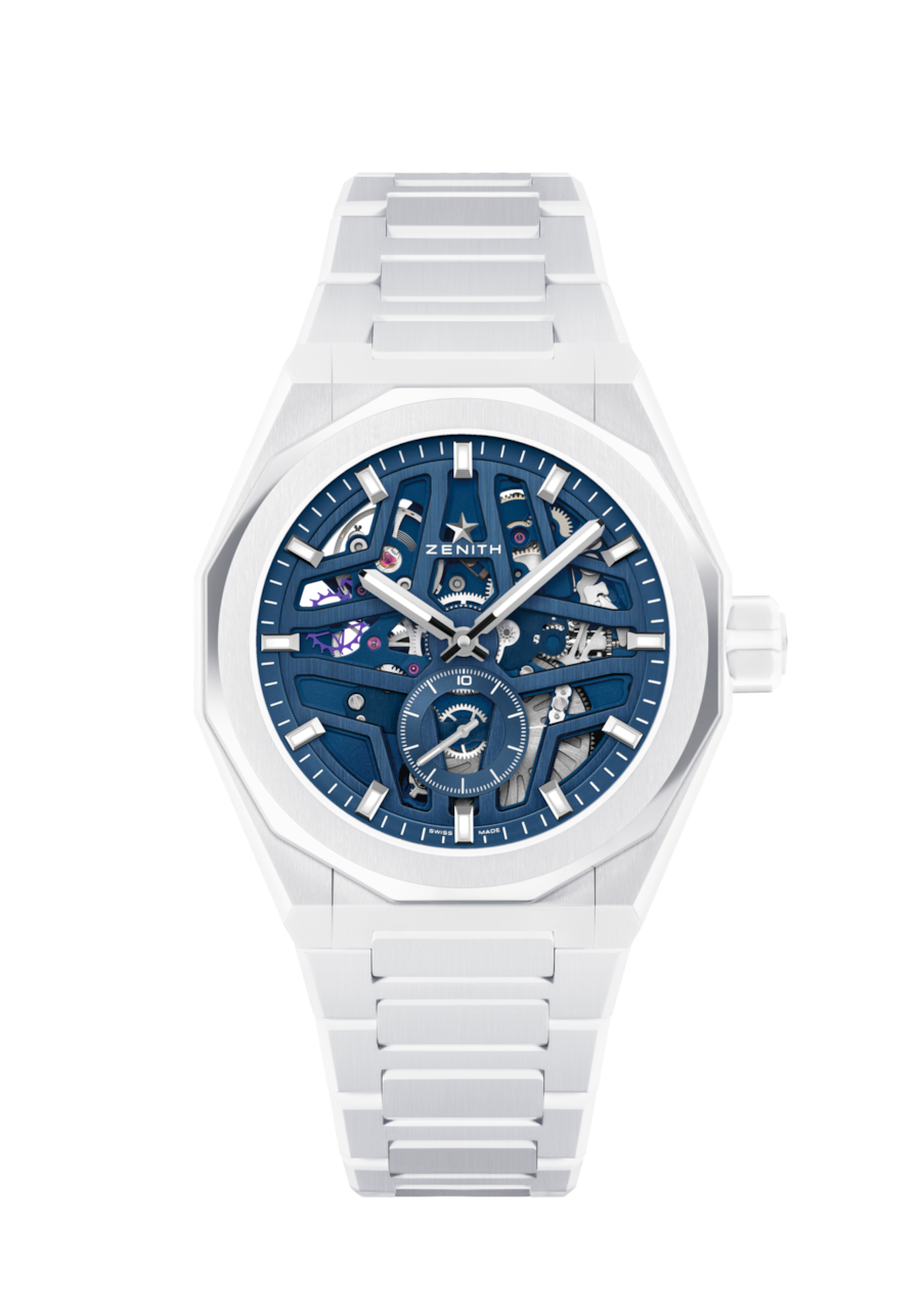 ZENITH DEFY SKYLINE SKELETON WHITE CERAMIC - 41.00mm, White Ceramic