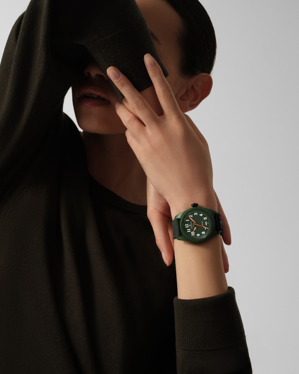 ZENITH PILOT AUTOMATIC PORTER - 40.00mm, Khaki green ceramic