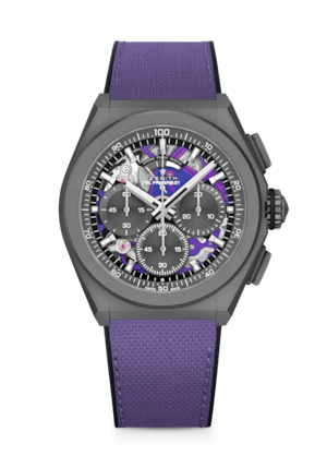 ZENITH DEFY 21 ULTRAVIOLET - 44.00mm, Microblasted titanium