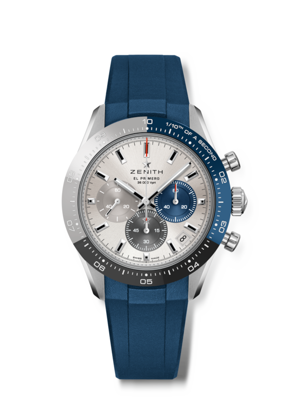 ZENITH CHRONOMASTER SPORT - 41.00mm, Stainless steel with tricolor ...