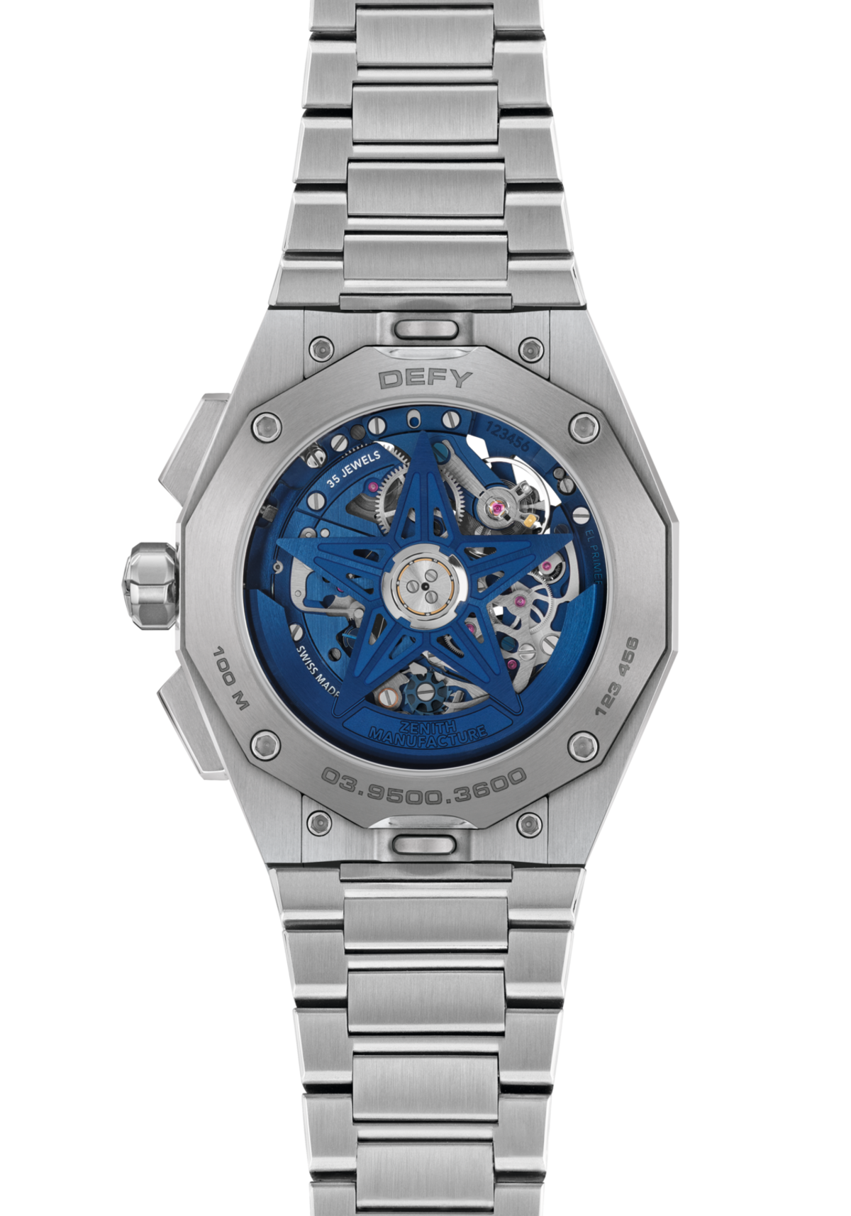 ZENITH DEFY SKYLINE CHRONOGRAPH SKELETON - 42.00mm, Stainless steel