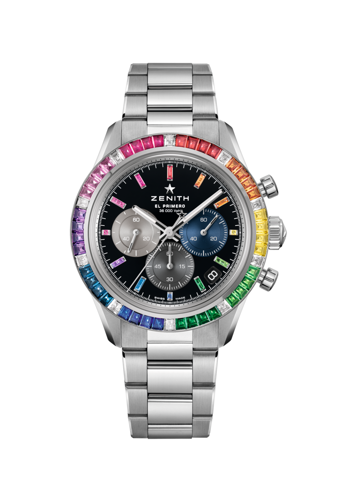 ZENITH CHRONOMASTER SPORT - 41.00mm, 18-ct White gold