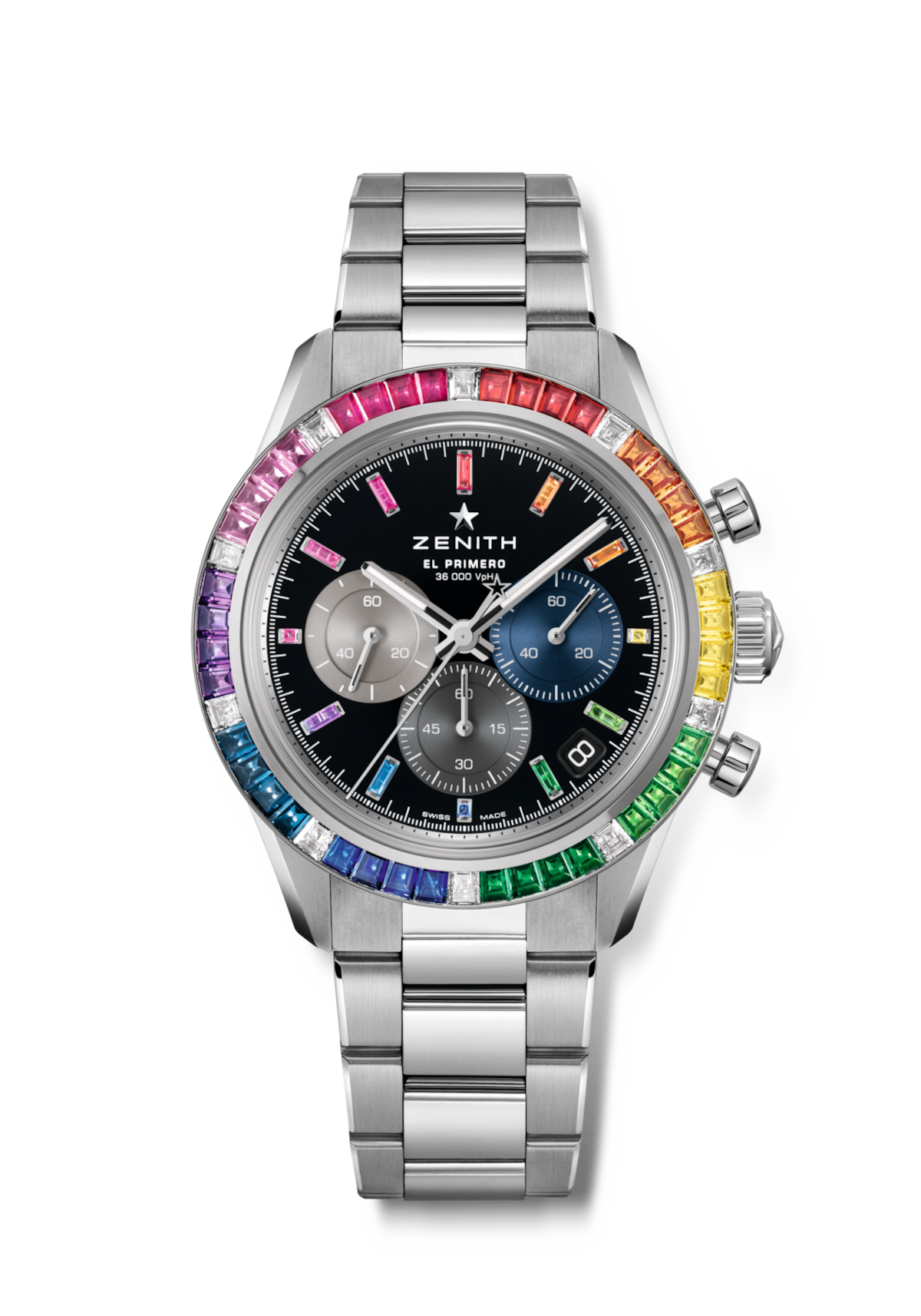 ZENITH CHRONOMASTER SPORT - 41.00mm, 18-ct White gold