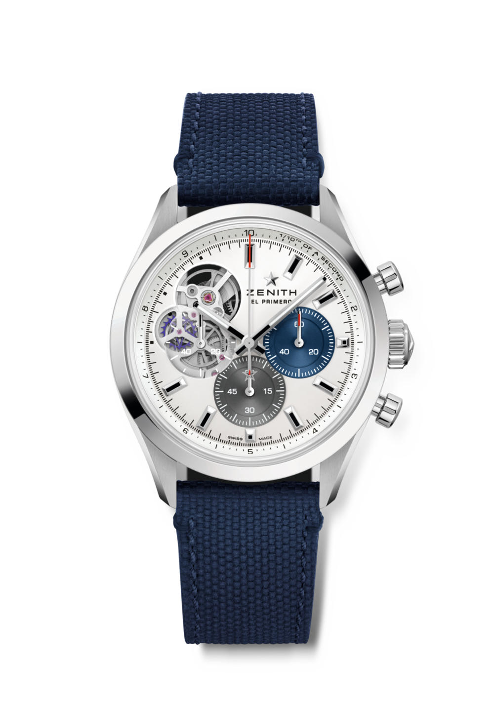 ZENITH CHRONOMASTER OPEN - 39.50mm, Stainless steel