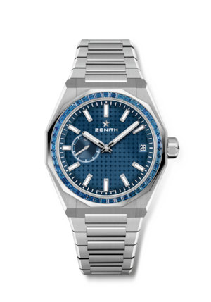 ZENITH DEFY SKYLINE SAPPHIRE - 41.00mm, Stainless steel with blue ...