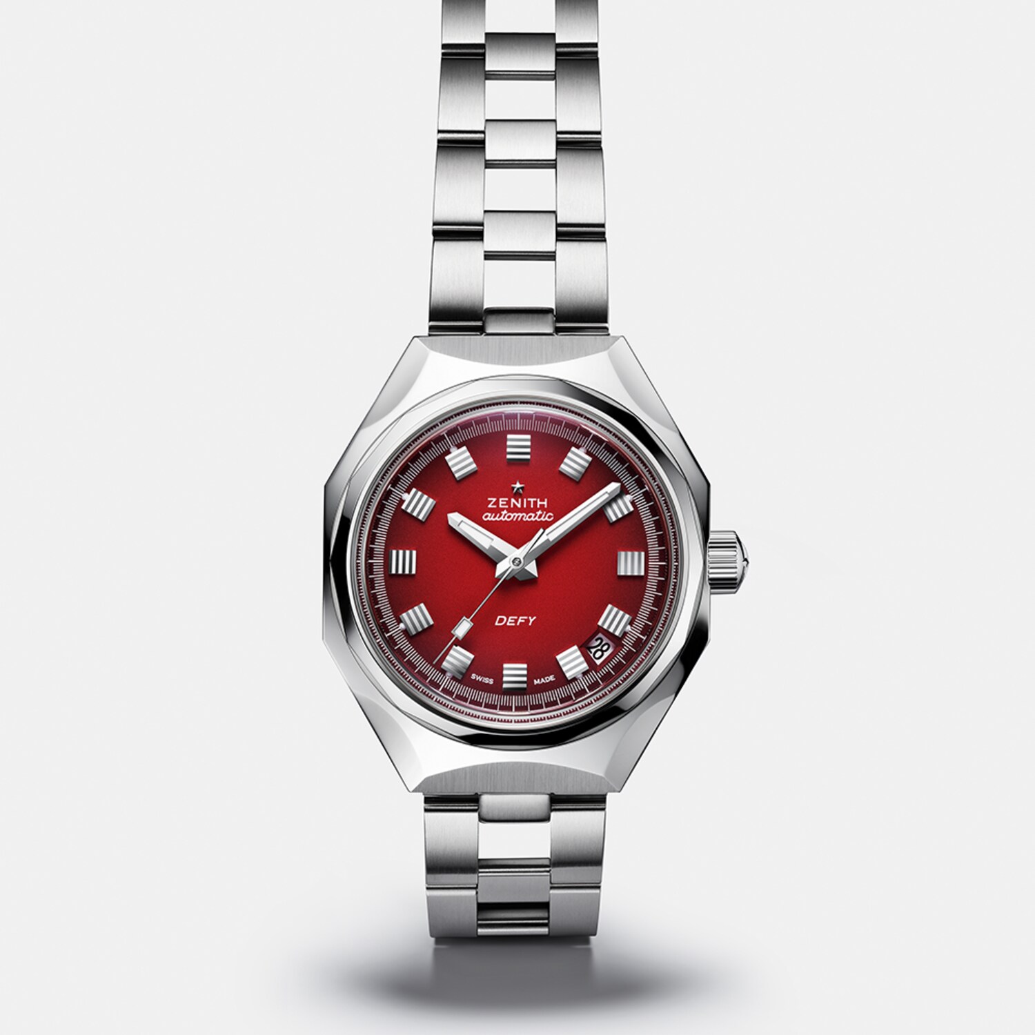 ZENITH DEFY Revival A3642 Shadow automatic watch in matte finished ...