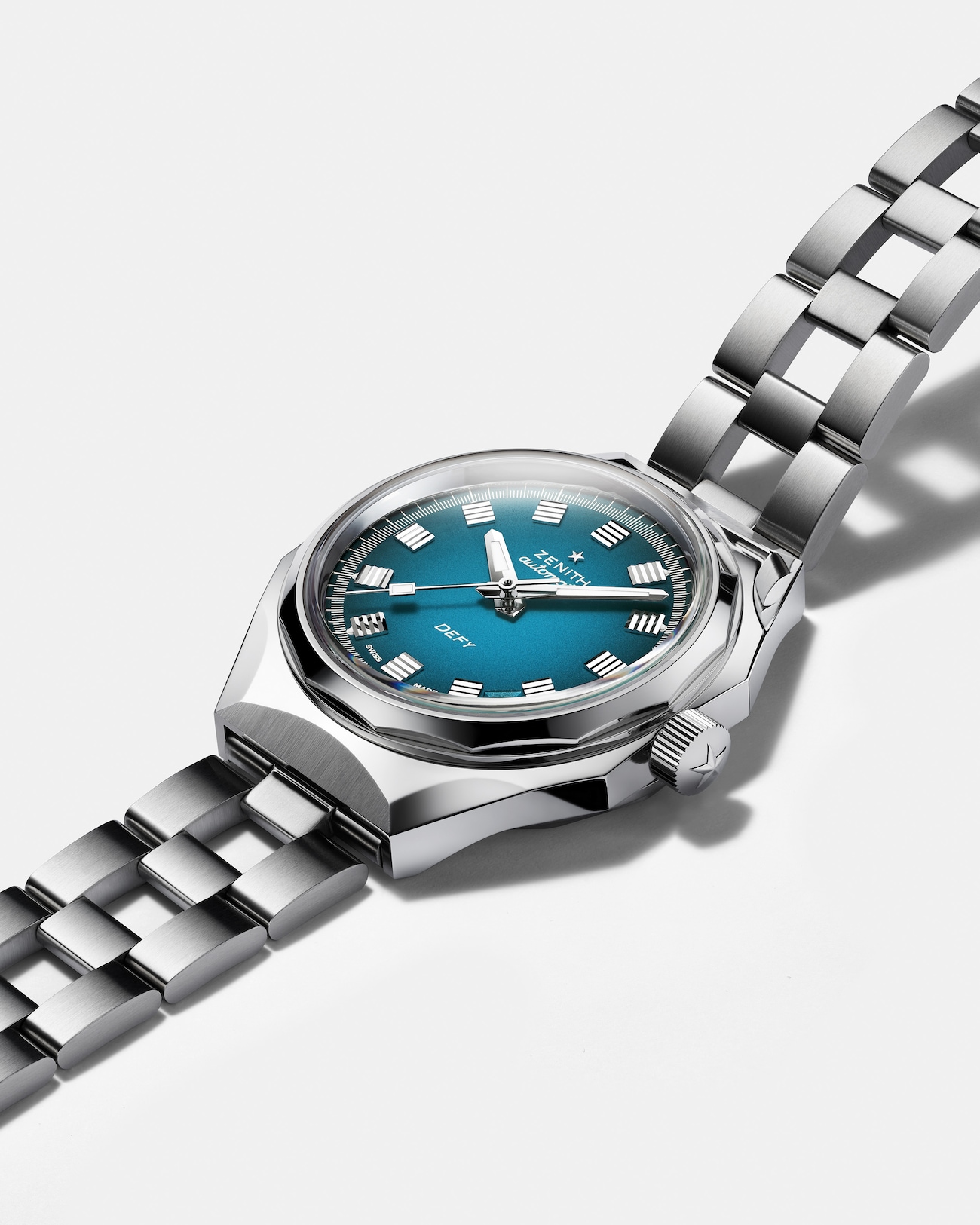 ZENITH DEFY Revival A3642 Shadow automatic watch in matte finished ...